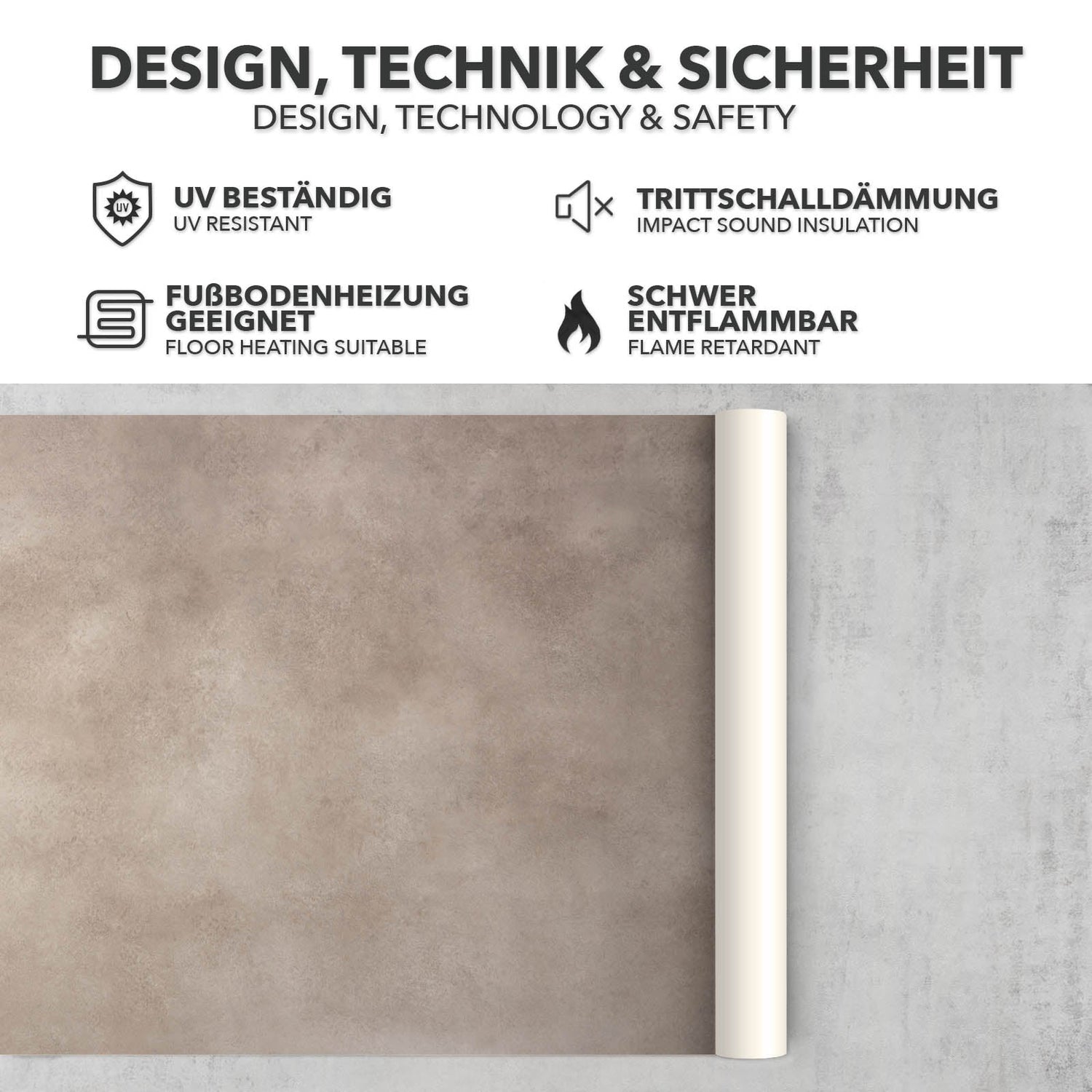 Wykładzina podłogowa Atlantic | Midas 741M | Wysoce odporna na ścieran